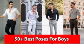 50+ Best Photoshoot Poses for Boys | Latest Male Model Poses - HAPPY LAGAN